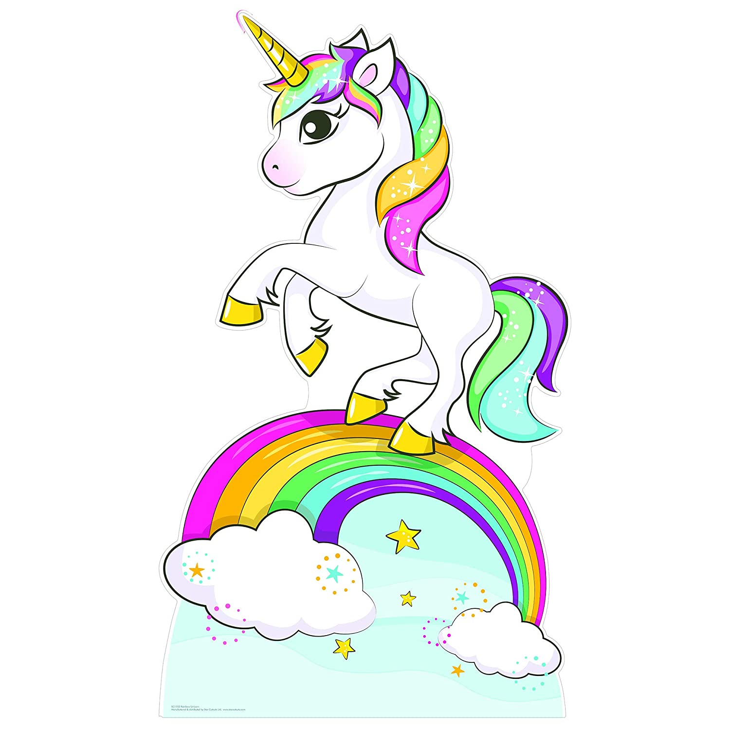 Tranh T M u Unicorn Cute ng Y u Nh t Qu t