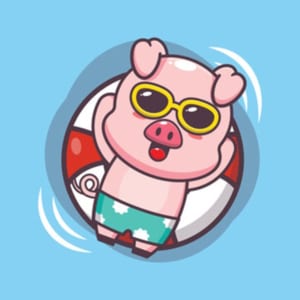 Hướng dẫn 5 bước vẽ heo chibi cute đơn giản nhất